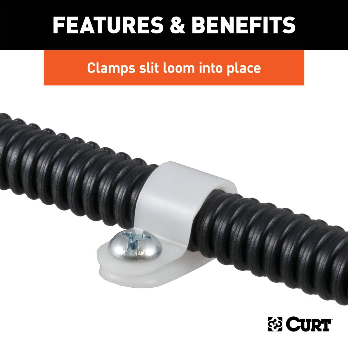 Nylon Loom Clamp, CURT, 59828 | Nelson Truck Equipment and Accessories