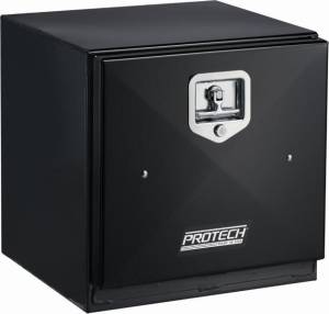 ProTech ProTech Mild Steel Toolbox; Black Powder Coat; Single, Drop ...
